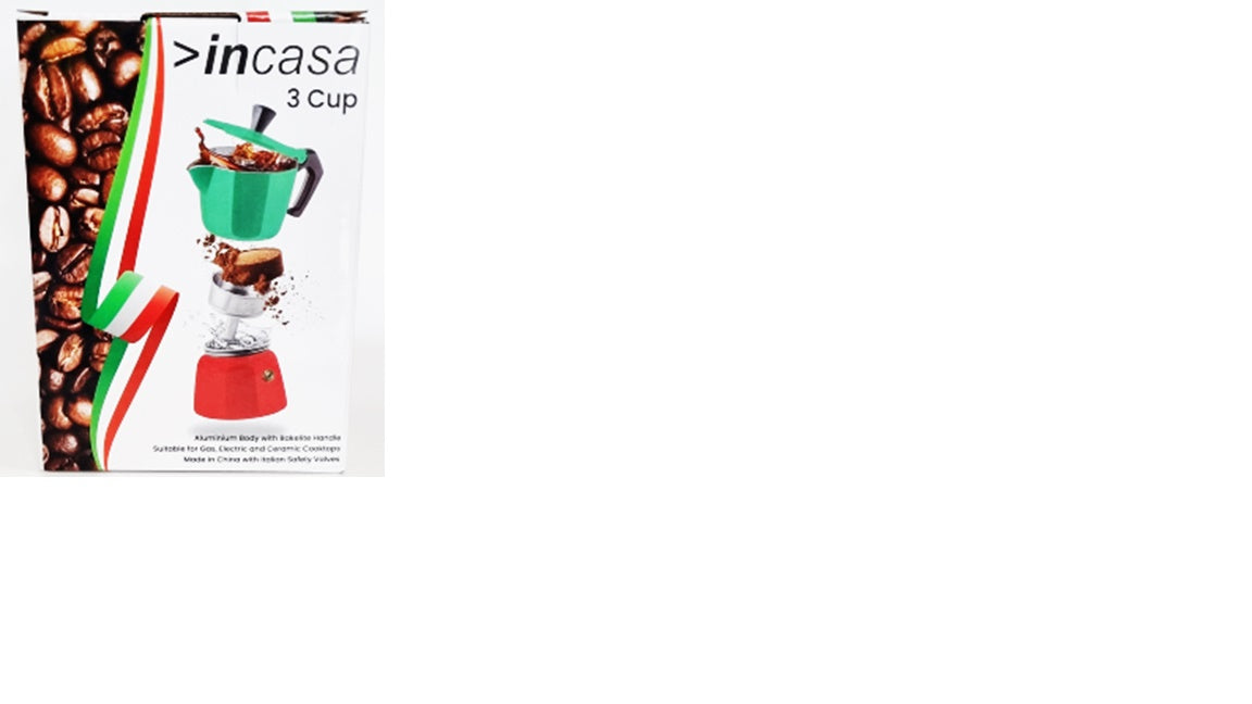 Alloy Italian Coffee Percolator >incasa – Incani Imports